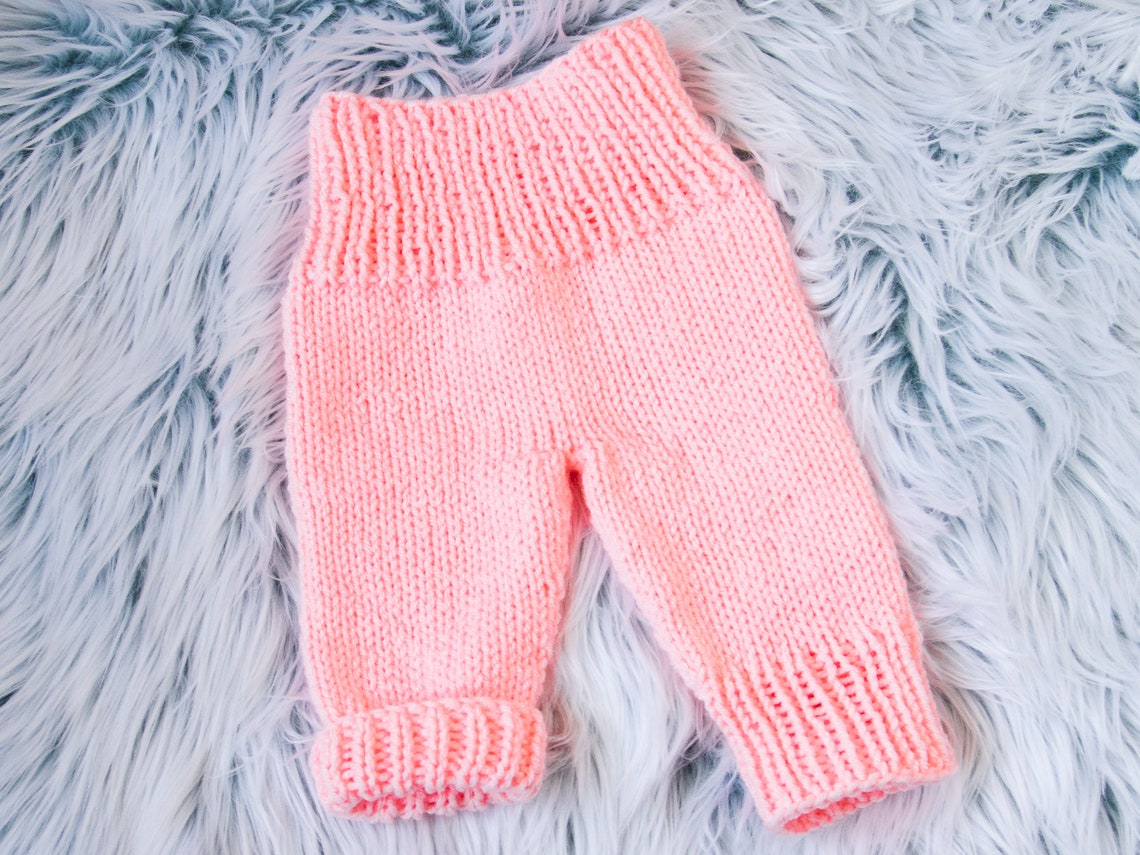 PDF Pattern. Classic Baby Pants Pdf Pattern. Worsted Weight Trousers ...