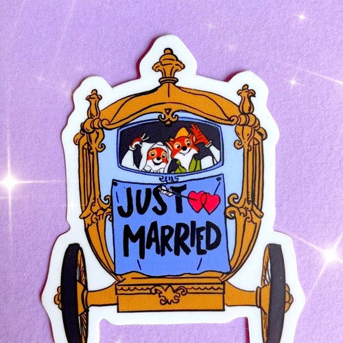 Robin and Marian Vinyl Sticker Pack - Etsy