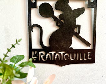 La Ratatouille Sign - Etsy