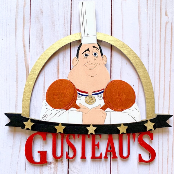 Gusteau's Wall Sign - Etsy