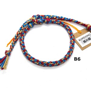 Kumihimo Woven Bracelet - Handcrafted Japanese Woven Friendship ...