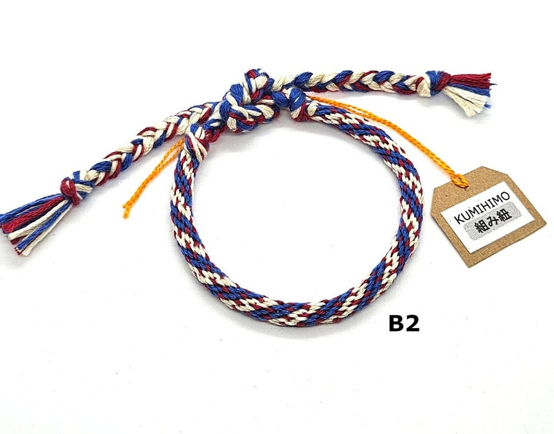 Kumihimo Woven Bracelet - Handcrafted Japanese Woven Friendship ...