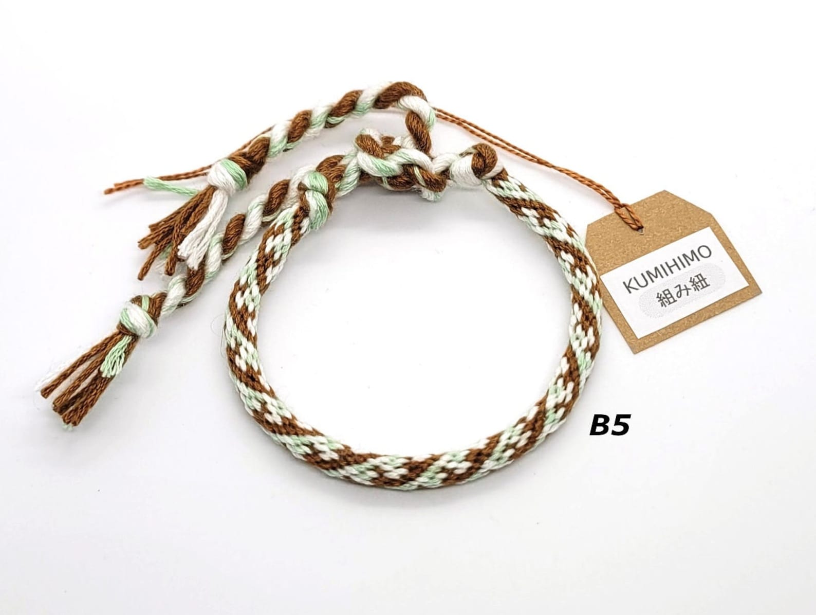 Kumihimo Woven Bracelet Handcrafted Japanese Woven - Etsy