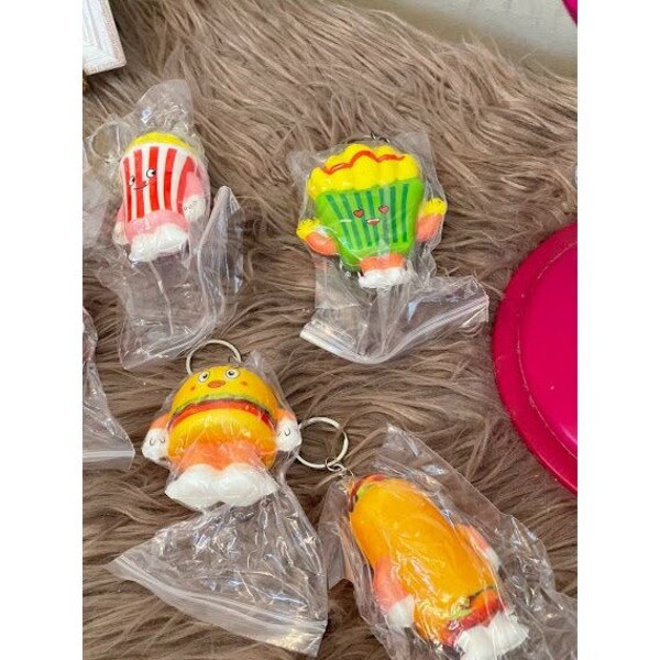 Squishy Keychain - Etsy