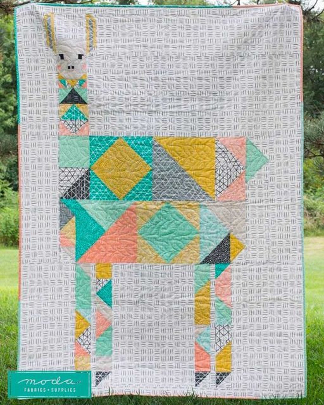 Patchwork Llama Quilt Kit Featuring Gingiber's - Etsy