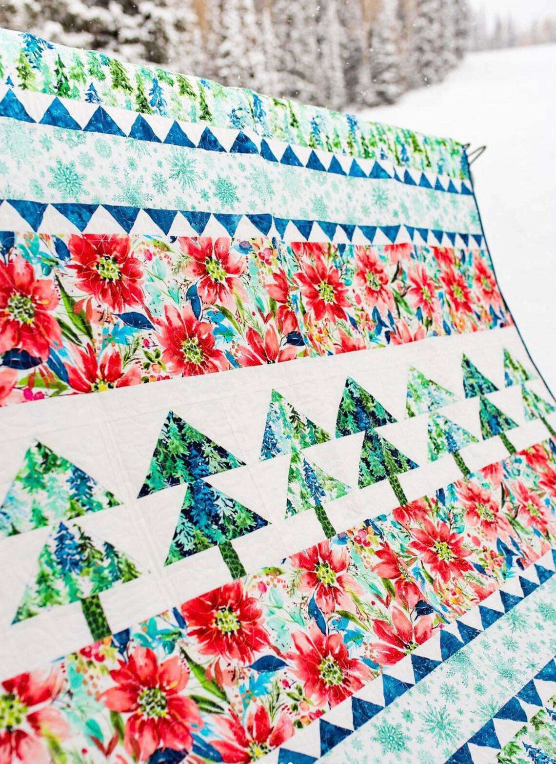 Sweater Weather Quilt Kit or Quilt Pattern Featuring | Etsy