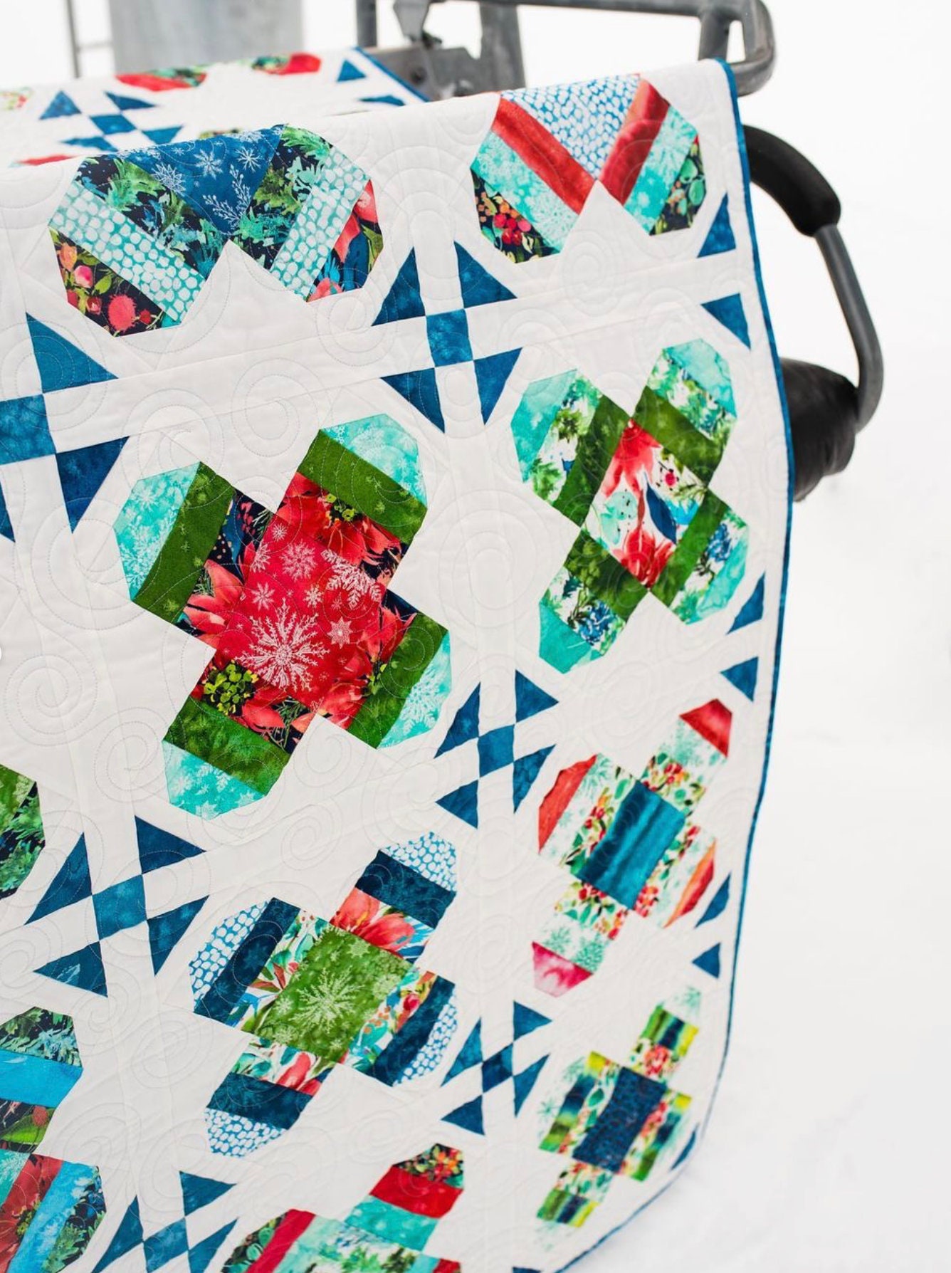 Handmade Hugs Quilt Kit or Quilt Pattern Featuring Starflower | Etsy