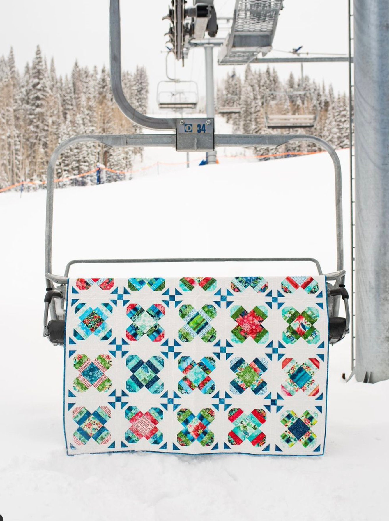 Handmade Hugs Quilt Kit or Quilt Pattern Featuring Starflower | Etsy