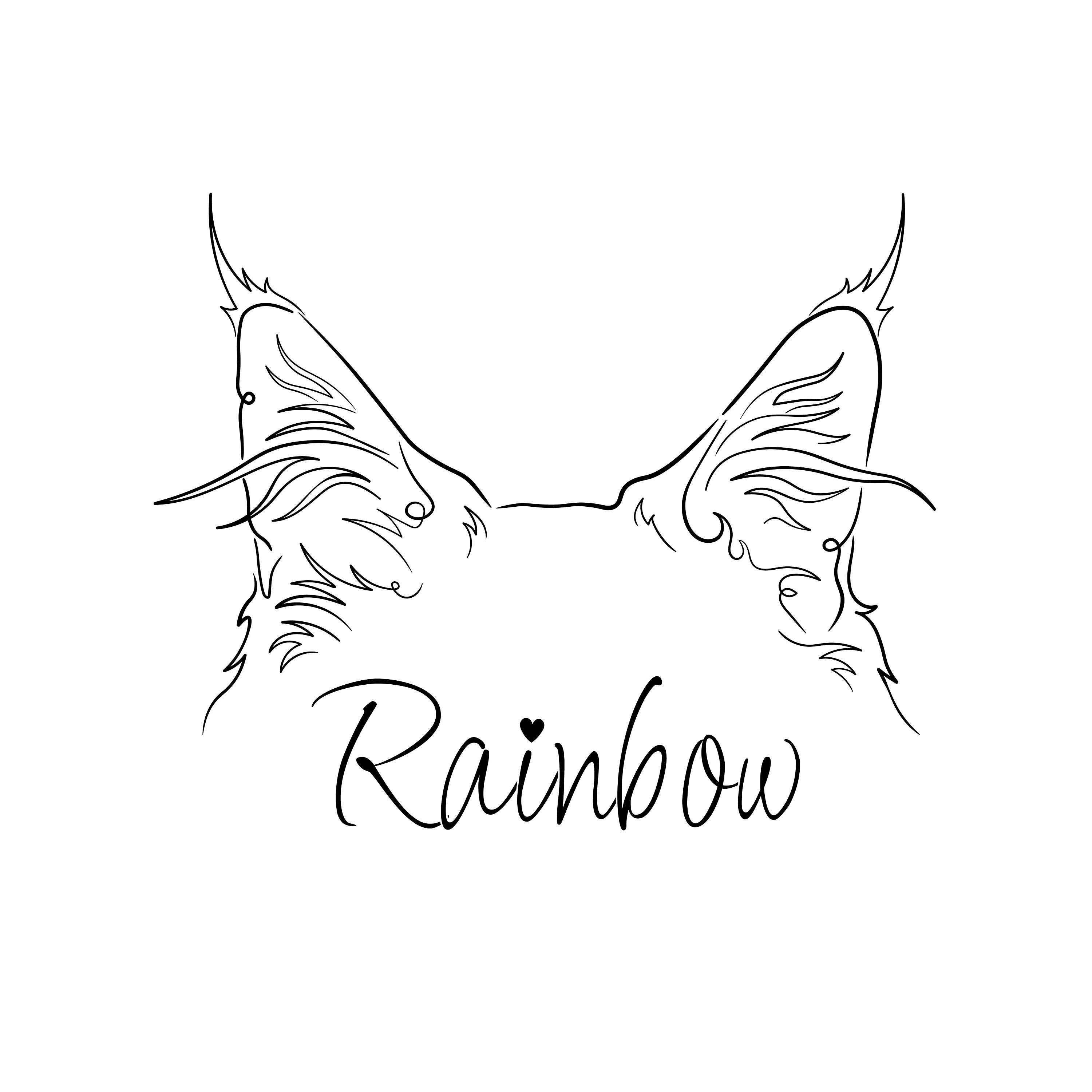 Dog Ears Puppy Ears Pet Ears Outline Tattoo Pet Ear Outline - Etsy