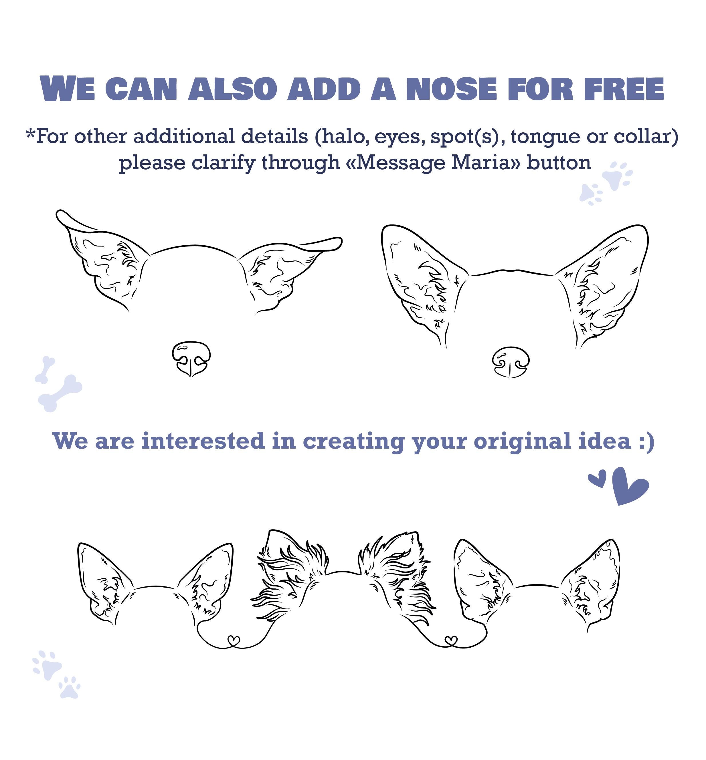 Cat Ears Outline Tattoo, Ear Outline Line, Cat Ears Drawing, Cat Ears ...