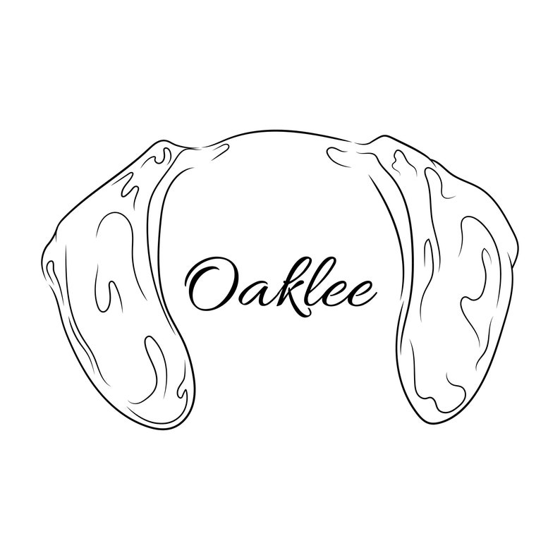 Doodle Dog Ears Line Drawing DIGITAL Minimalist Illustration - Etsy