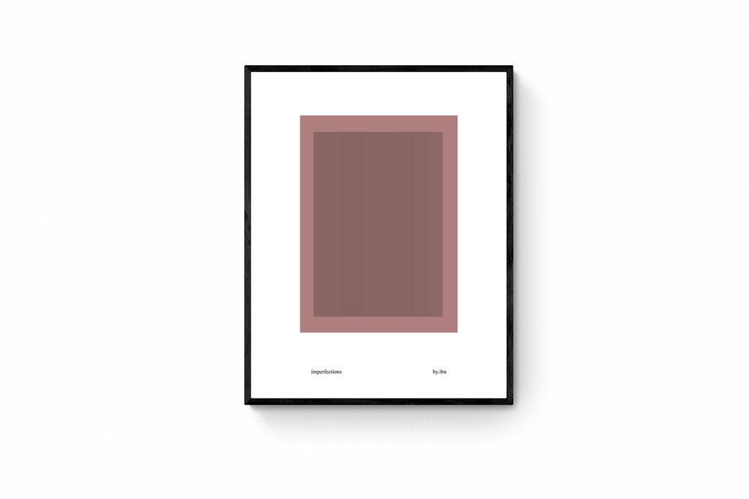 Imperfections, Minimal Art Print, Abstract Art Print, Pop Art Print ...