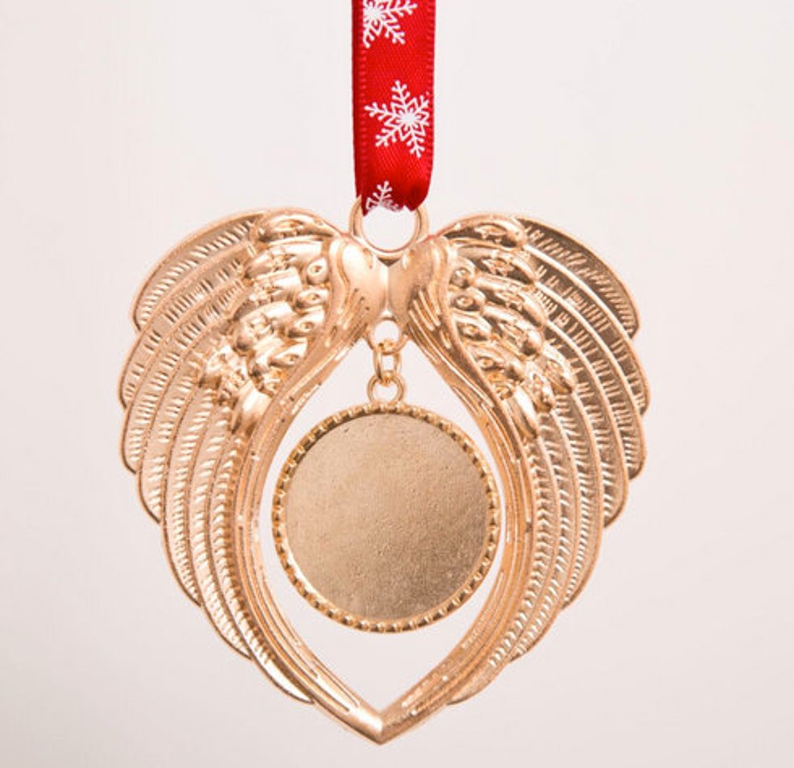 Stunning photo memorial angel wing decoration / loved one | Etsy