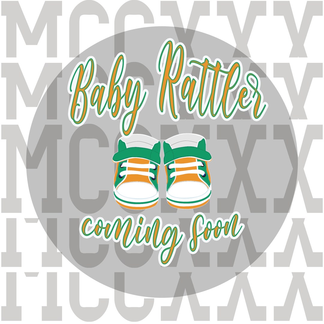 FAMU Rattlers Coming Soon Baby Booties Digital Download - Perfect for ...
