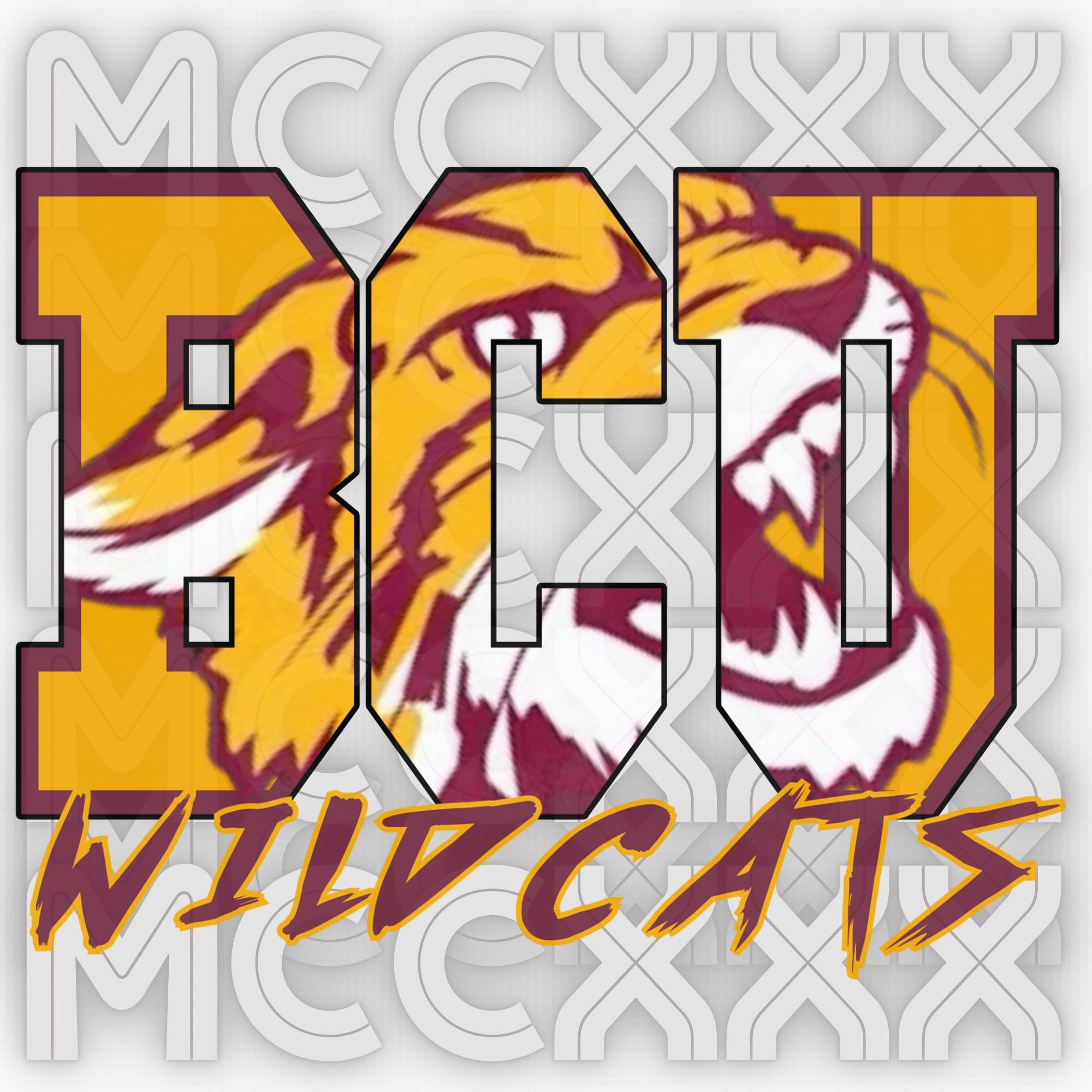 BCU Wildcats PNG - Etsy