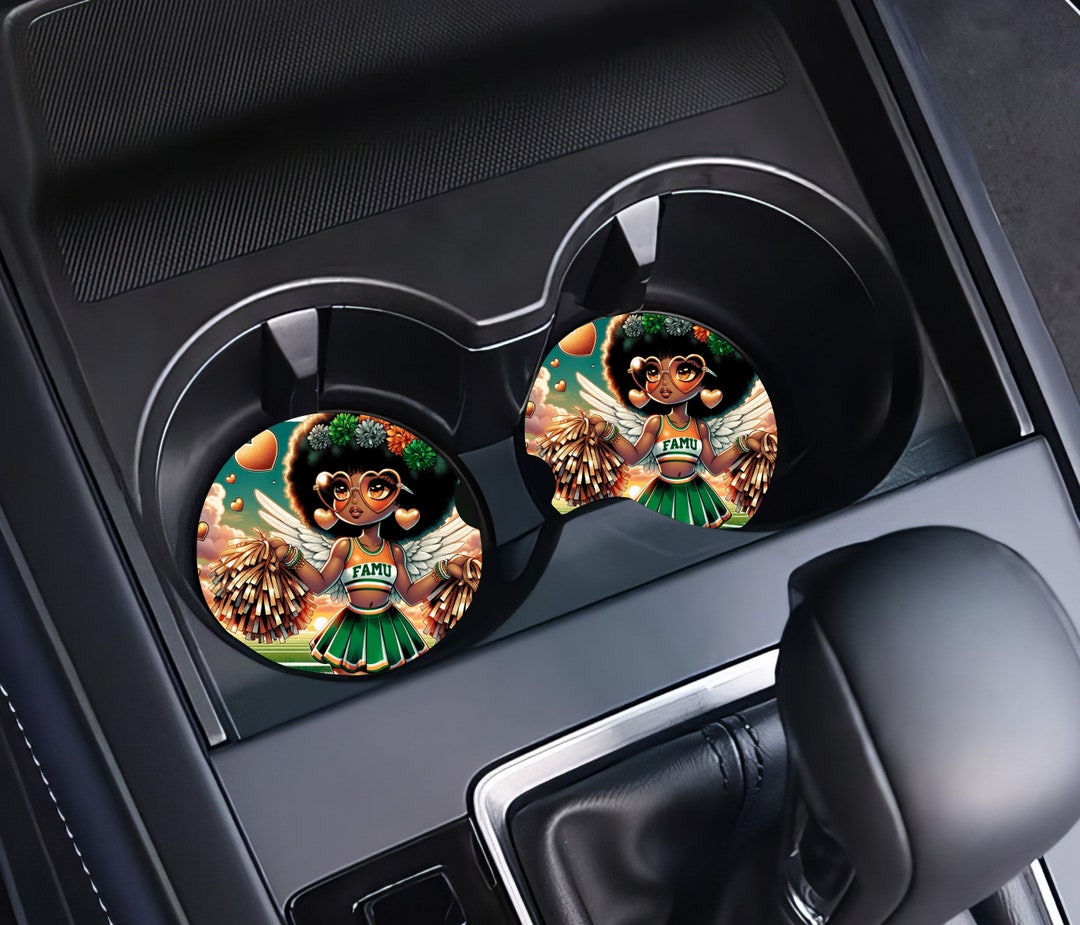 FAMU Cheer Car Coaster - Etsy
