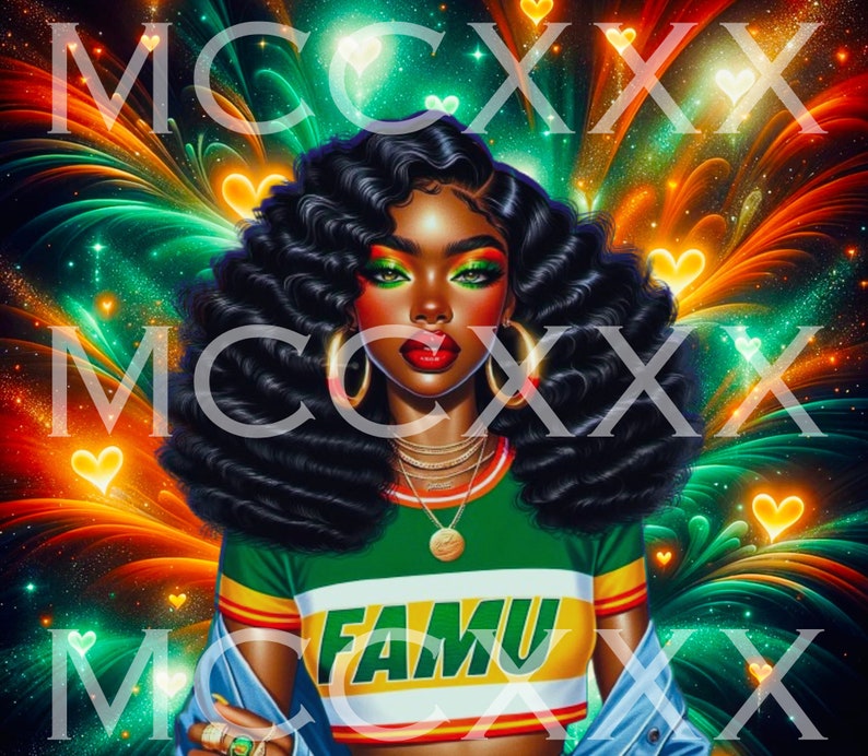 FAMU GLOW PNG - Etsy