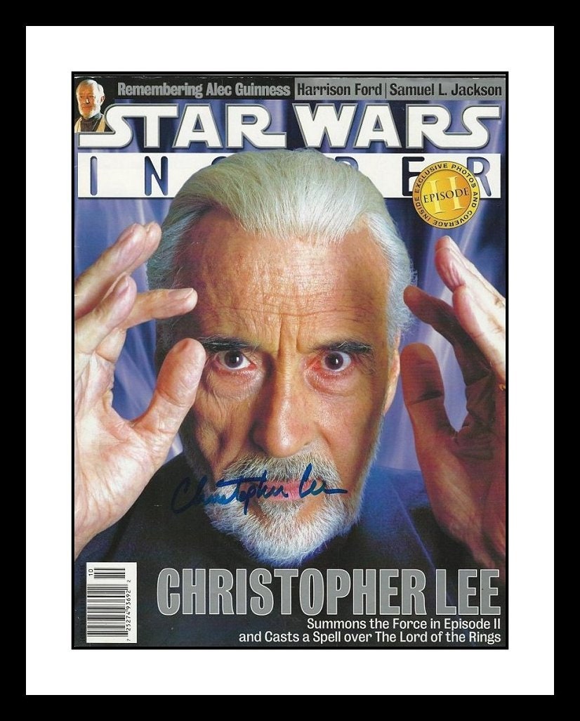 Christopher Lee Star Wars