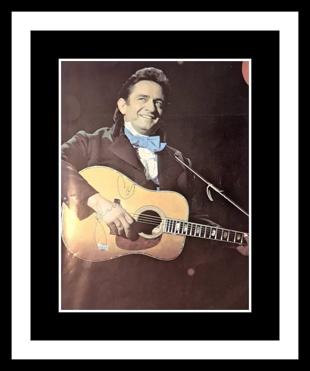 Ultra Rare Johnny Cash Music Legend Authentic Hand Signed Autograph - Etsy