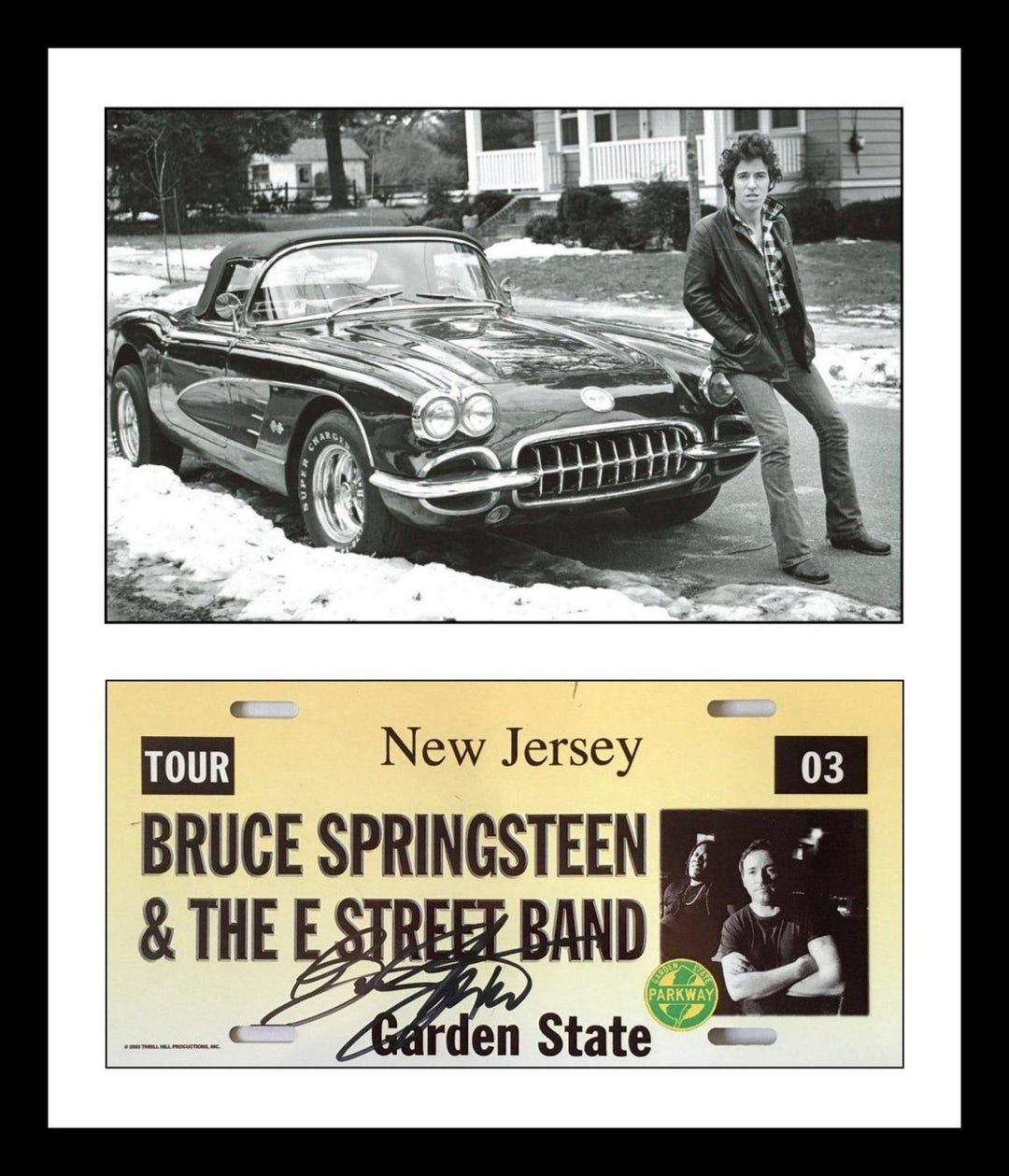 Ultra Rare Bruce Springsteen Rock Legend Authentic Hand Signed ...