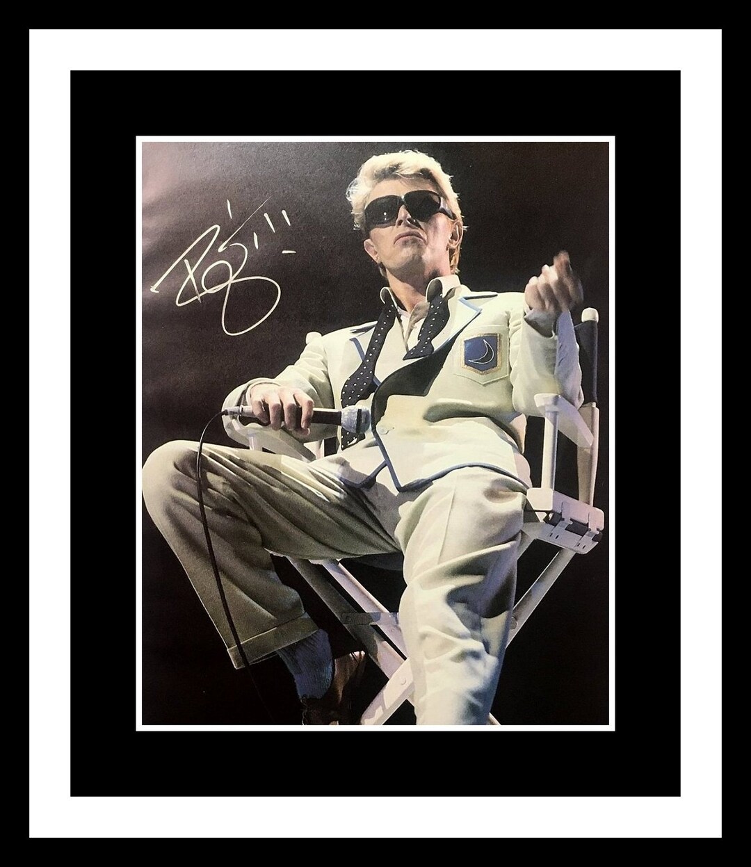 Ultra Rare David Bowie Rock Legend Authentic Hand Signed Autograph ...