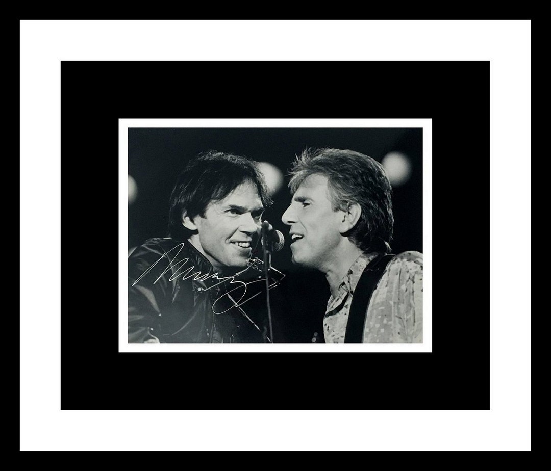 Ultra Rare - Neil Young - Music Legend - Authentic Hand Signed ...