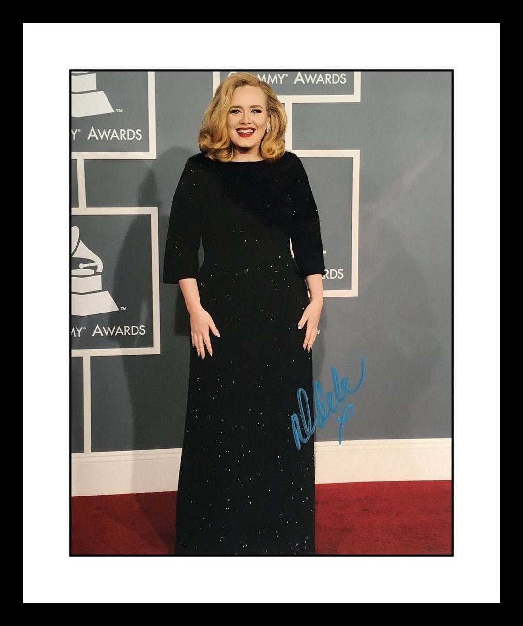 Ultra Cool - Adele - Music Legend - Authentic Hand Signed Autograph - Etsy