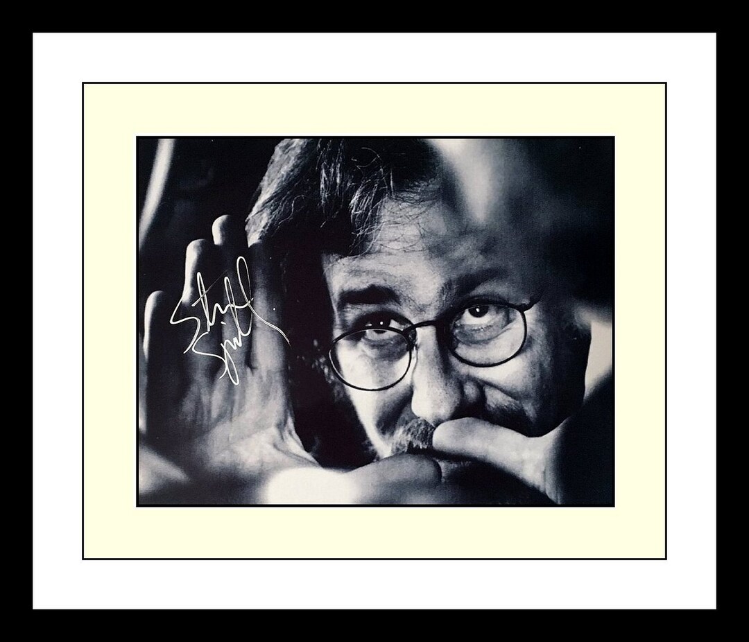 Ultra Cool Steven Spielberg Movie Legend Jaws Authentic Hand Signed ...