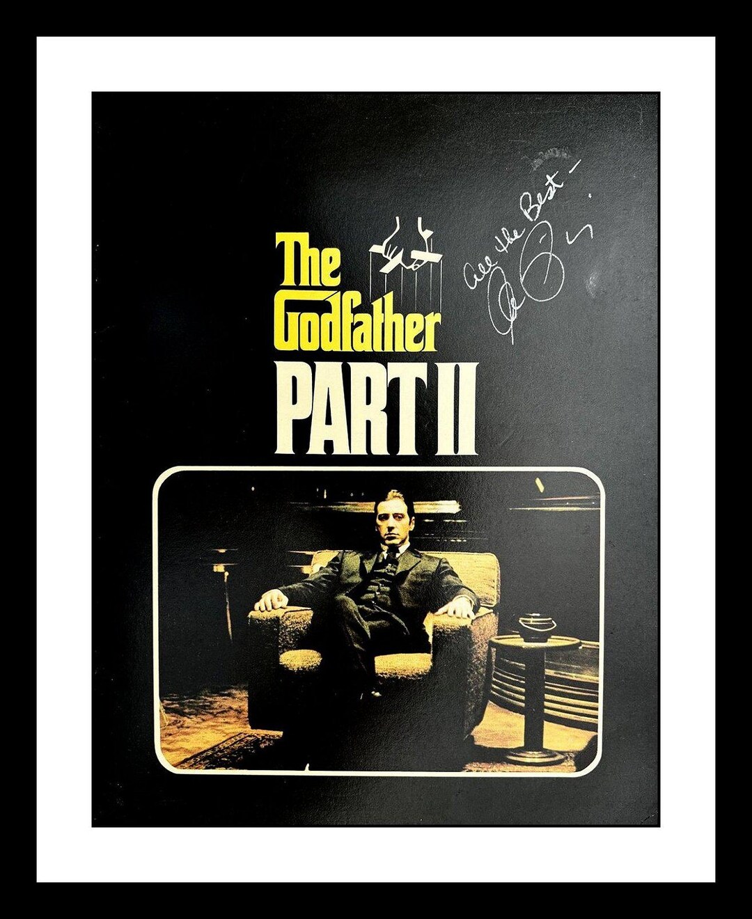 Ultra Rare - Al Pacino - the Godfather - Authentic Hand Signed ...