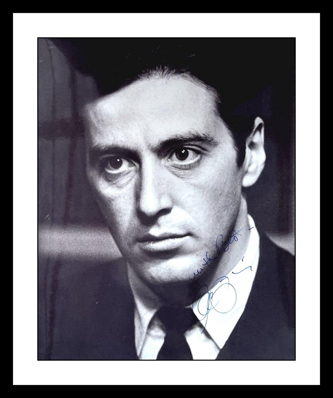 Ultra Rare Al Pacino the Godfather Authentic Hand Signed Autograph - Etsy