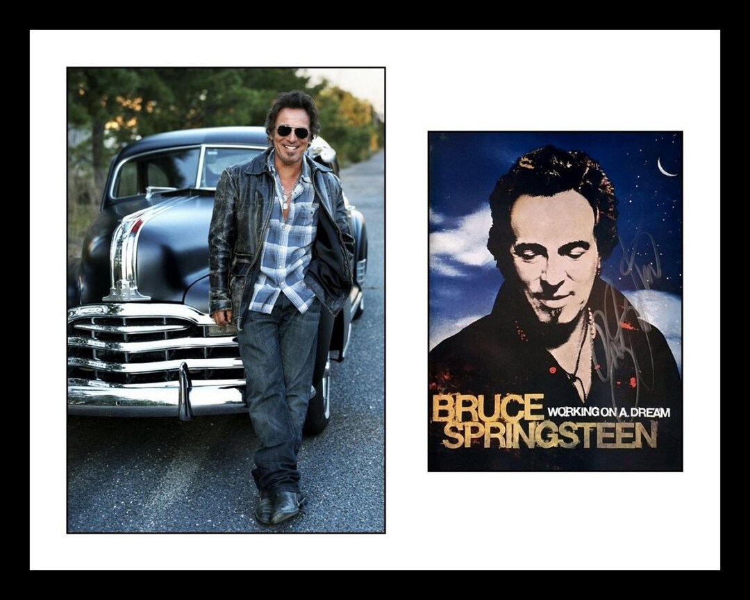 Ultra Cool - Bruce Springsteen - Rock Legend - Authentic Hand Signed ...