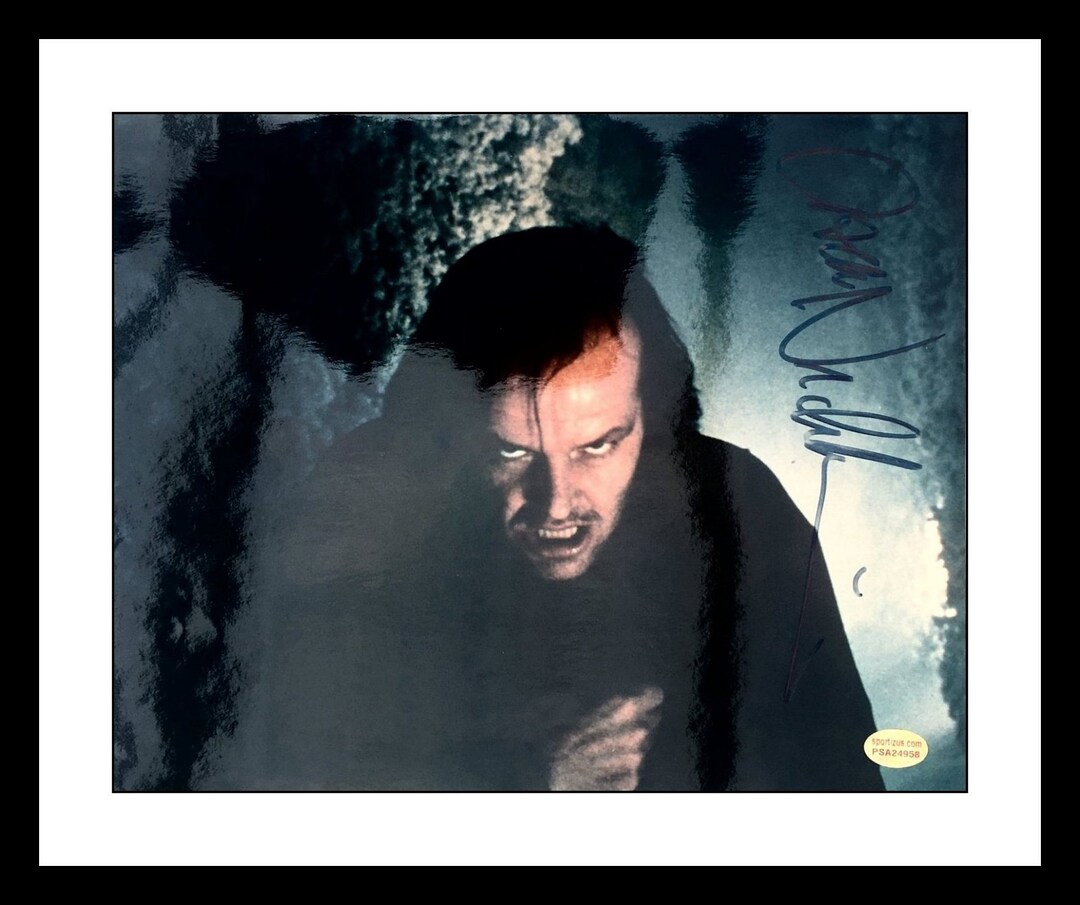 Ultra Cool Jack Nicholson the Shining Authentic Hand Signed Autograph ...