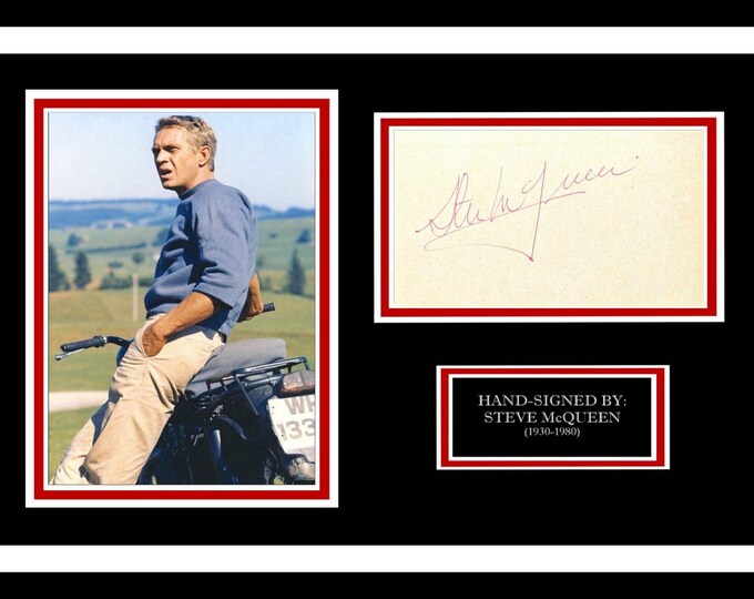Ultra Rare - Steve Mcqueen - Movie Legend - the Great Escape ...