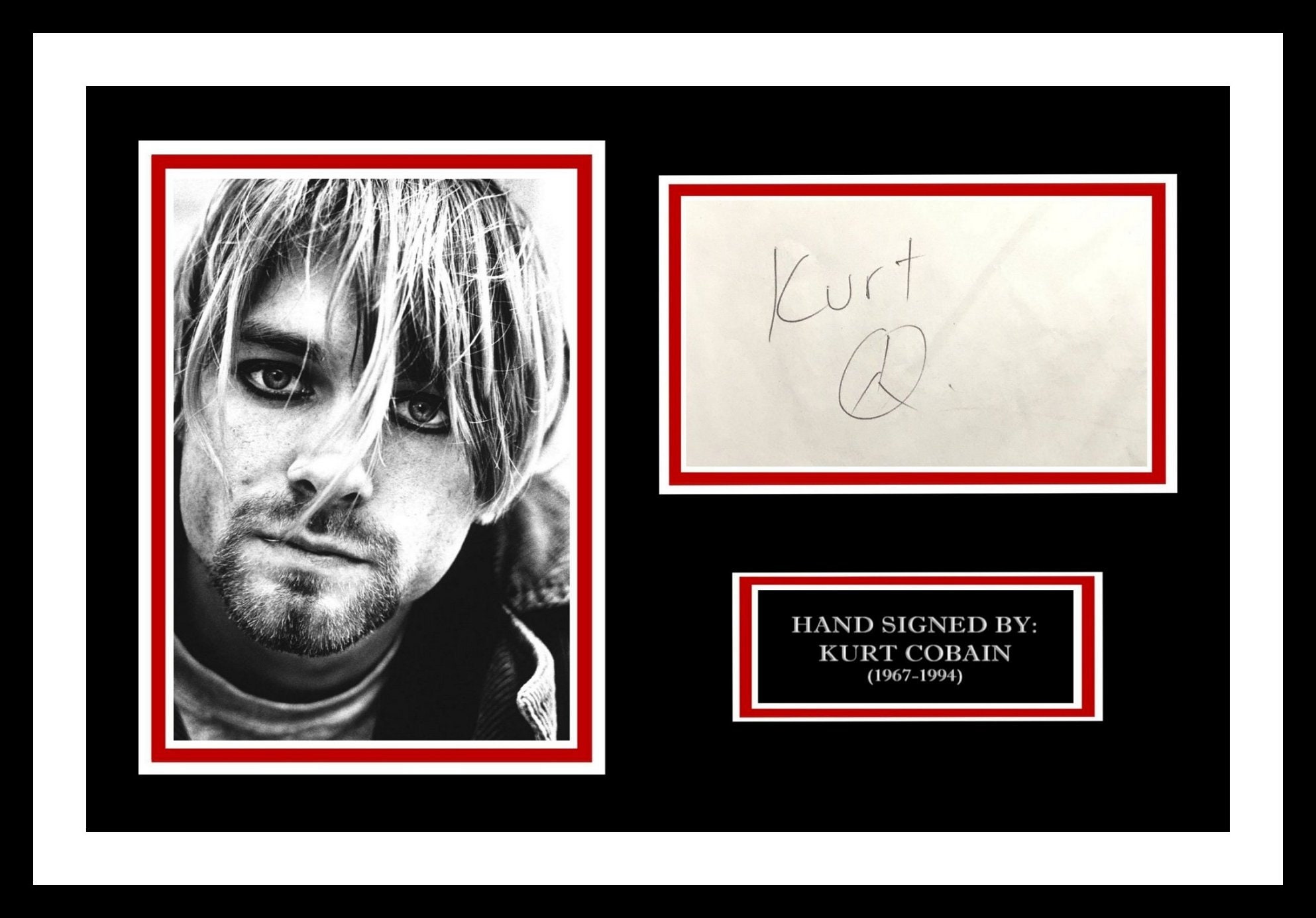 Kurt Cobain Tattoo Signature