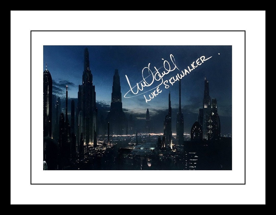 Ultra Cool - Star Wars - Luke Skywalker - Mark Hamill - Authentic Hand ...