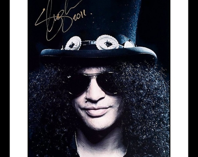 Ultra Cool - Guns N’ Roses - Slash - Rock Legend - Authentic Hand ...