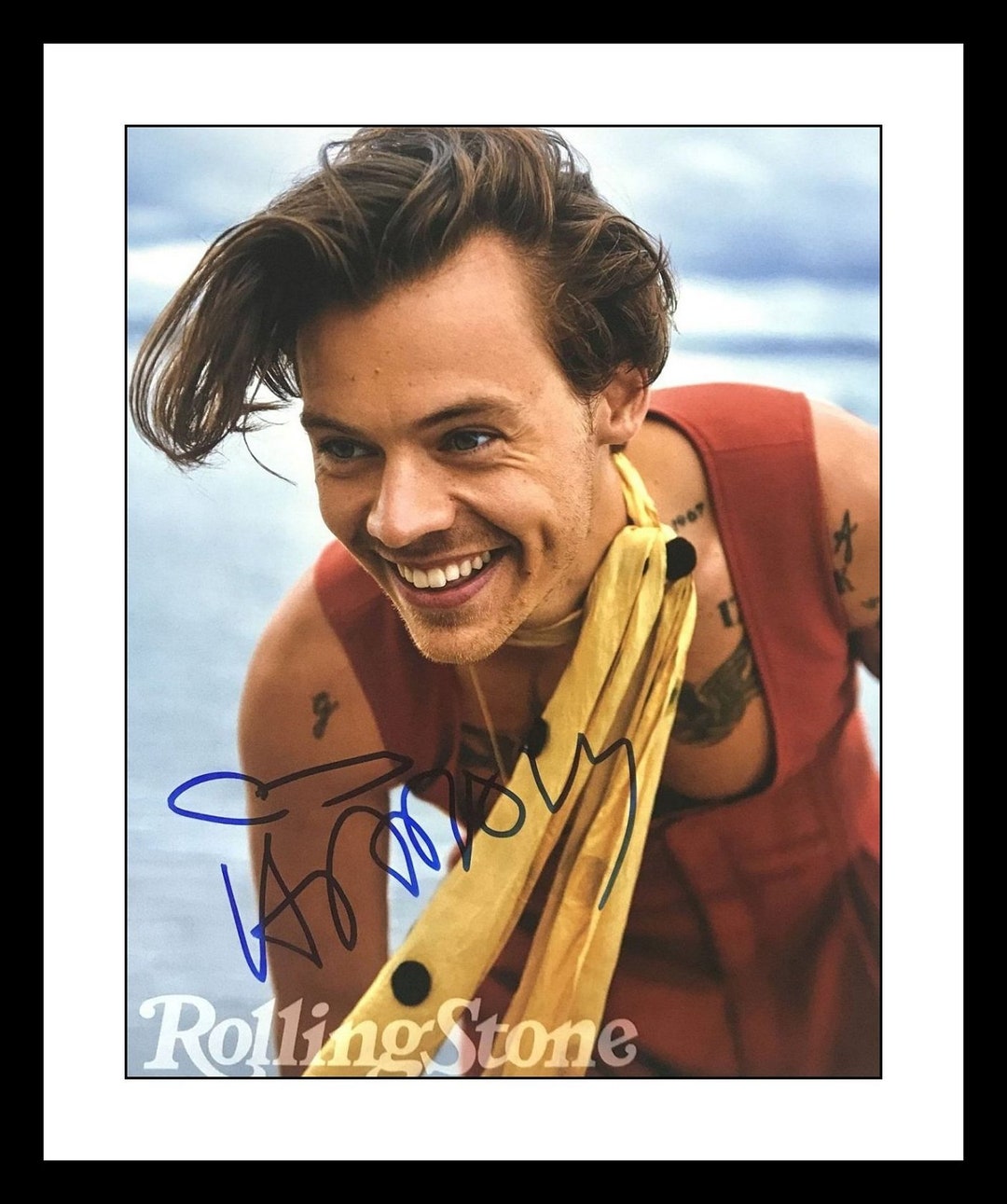 Ultra Cool Harry Styles One Direction Authentic Hand Signed Autograph ...