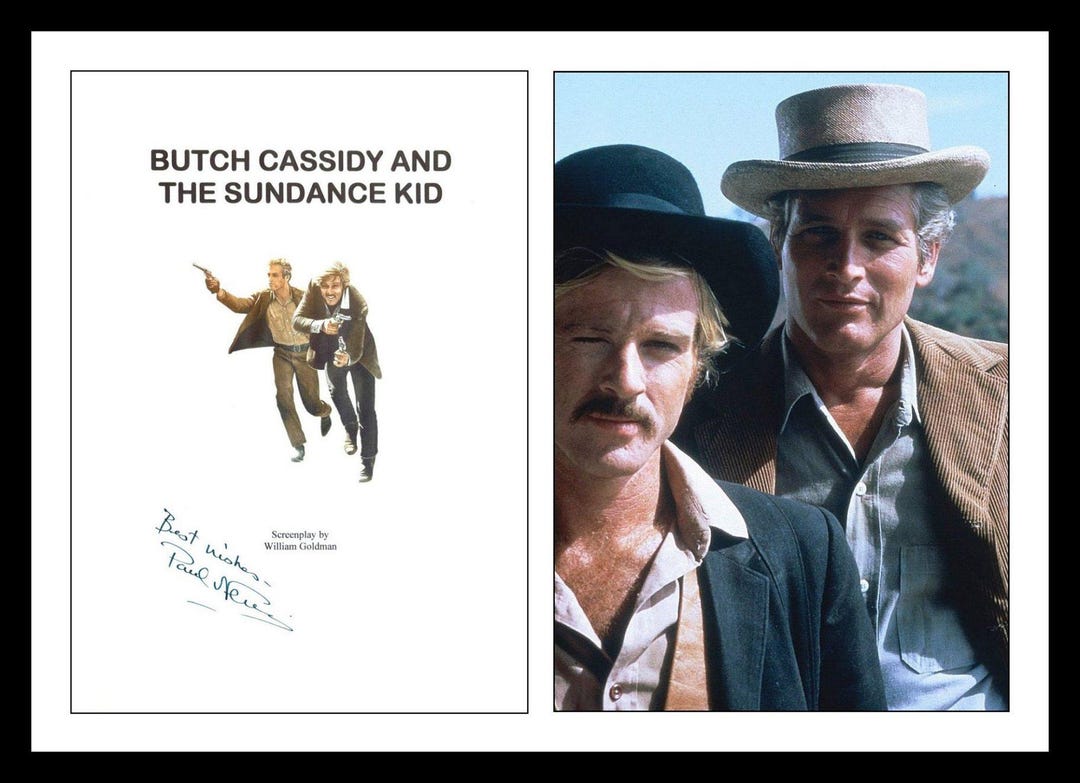 Ultra Rare - Paul Newman - Butch Cassidy and the Sundance Kid ...