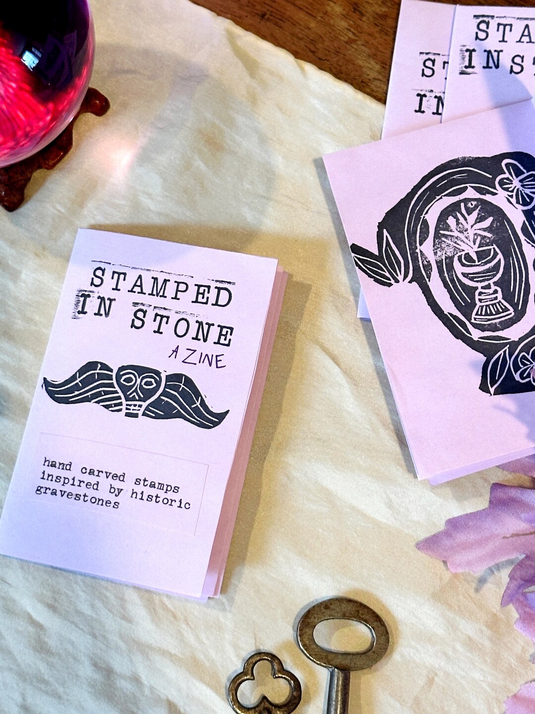 Stamped in Stone Mini Zine of Hand Carved Stamps Inspired by Historic ...
