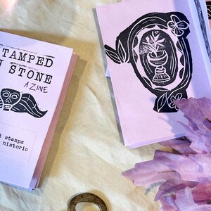 Stamped in Stone Mini Zine of Hand Carved Stamps Inspired by Historic ...