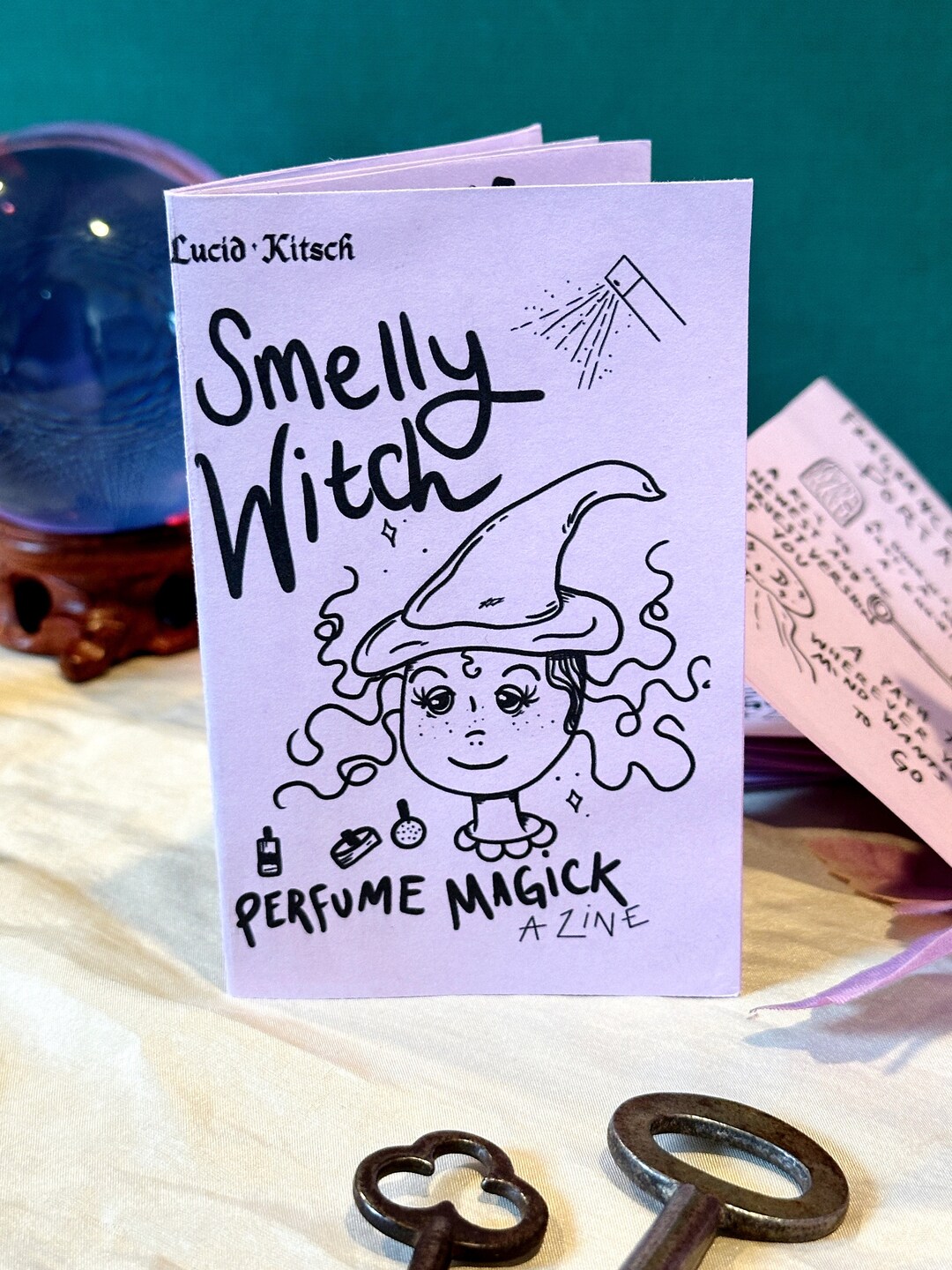 Smelly Witch Perfume Magick Witchcraft Mini Zine - Pocket Guide Magical ...