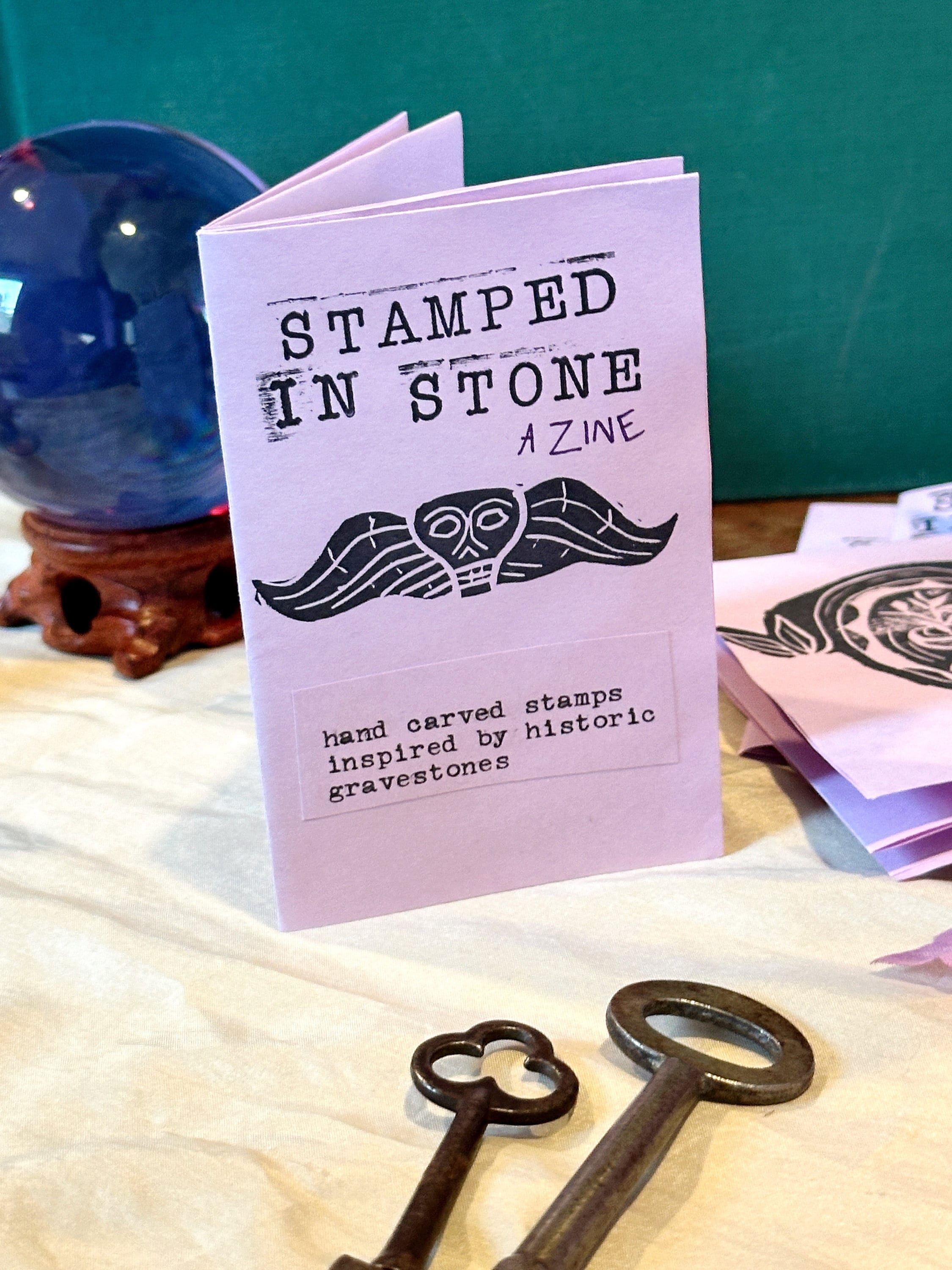 Cemetery Mini Zine Bundle Historic New England Gravestone Symbolsim ...