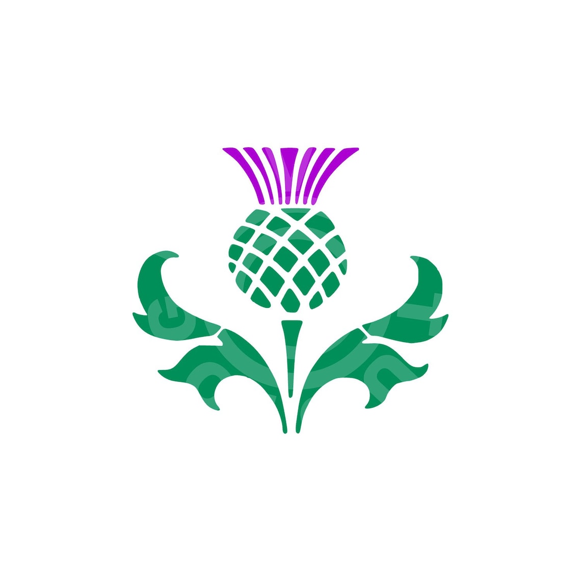 Scottish Thistle Digital SVG Printable Cut File Scottish National ...