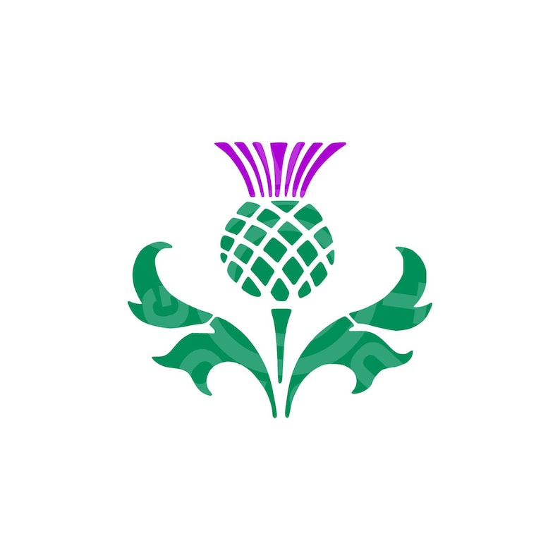 Scottish Thistle Digital SVG Printable Cut File Scottish National ...