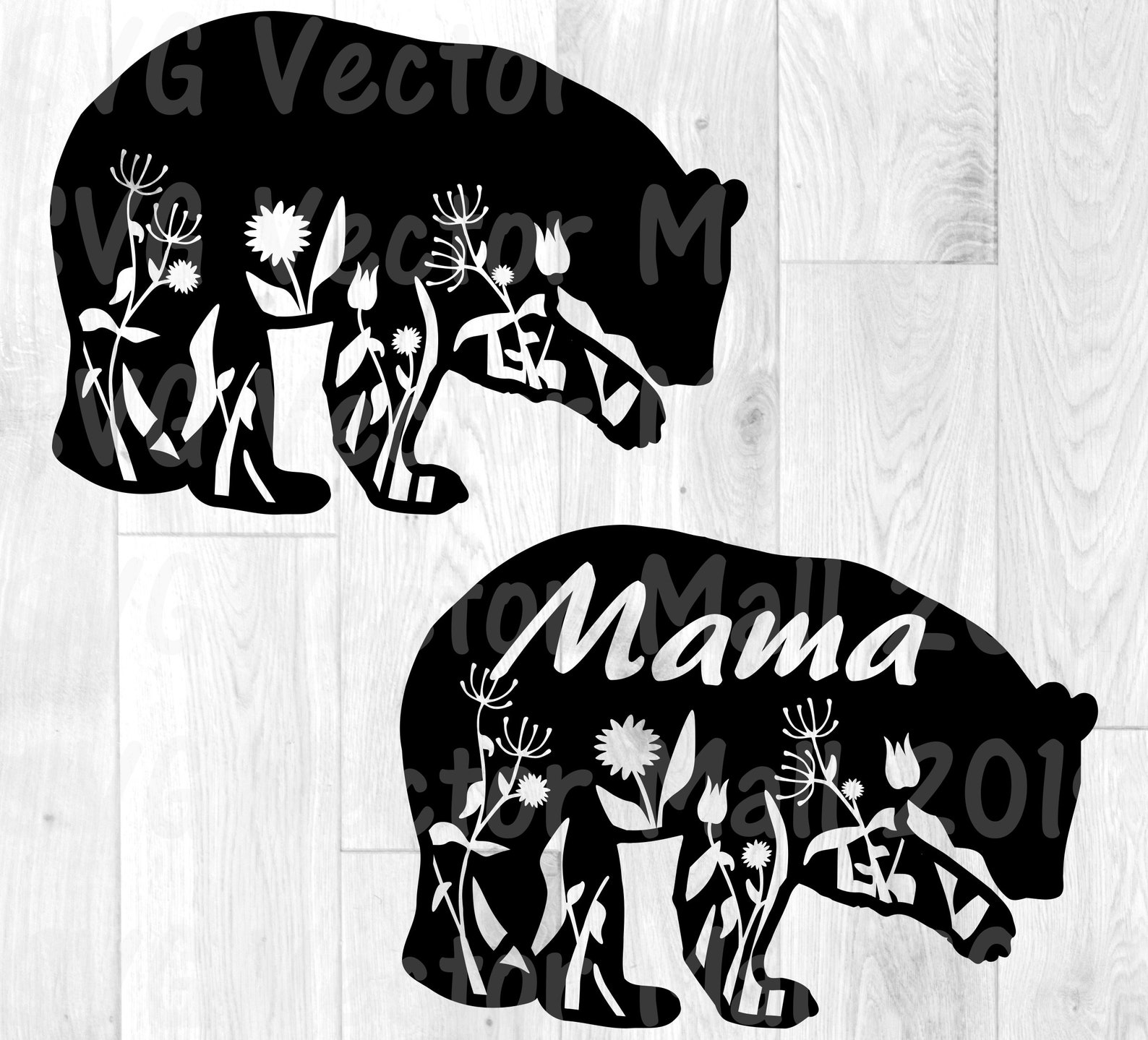 Mama Bear Svg, Bear Svg, Clip Art, Mama Bear Clipart, Bear Silhouette ...