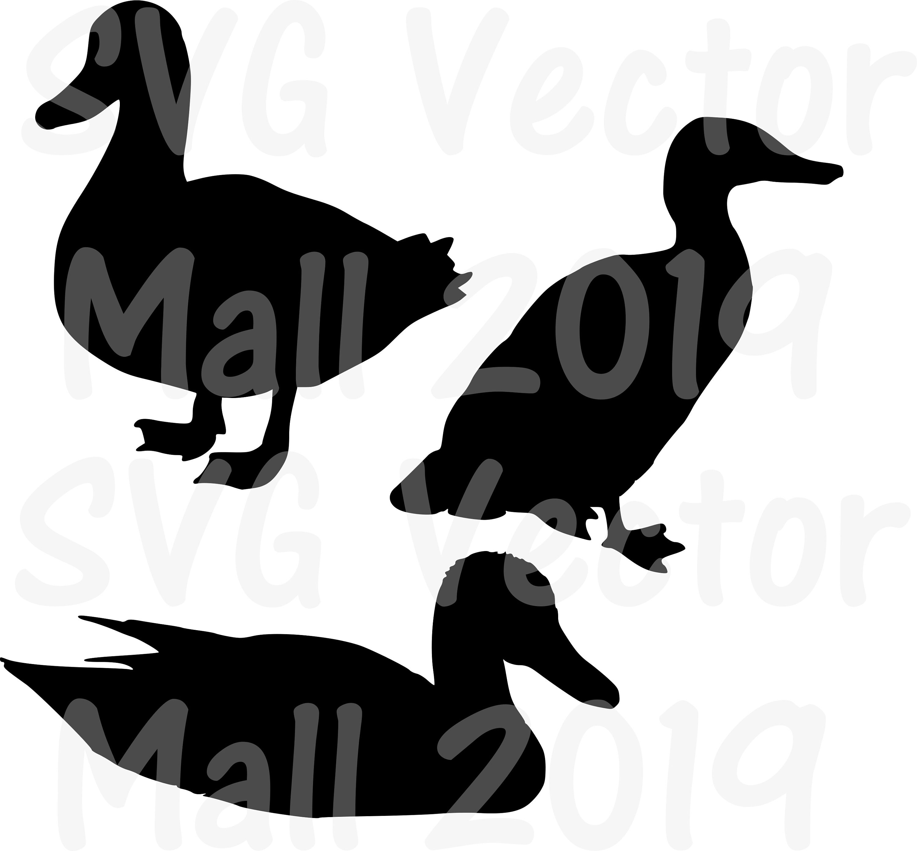 Pato SVG imágenes prediseñadas de pato patitos pájaro svg - Etsy España