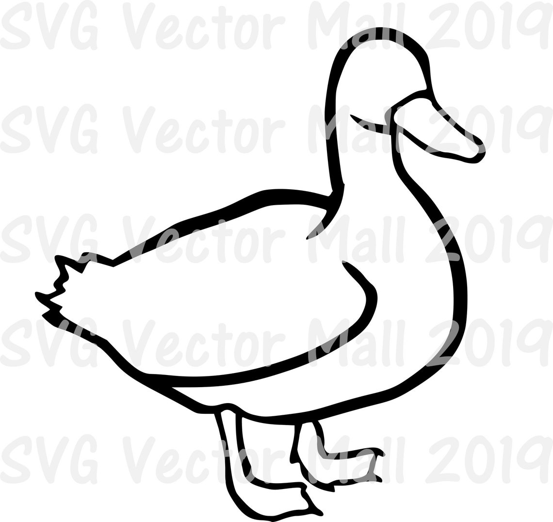 Pato paquete SVG Pájaros Patitos Pato SVG clipart pato | Etsy