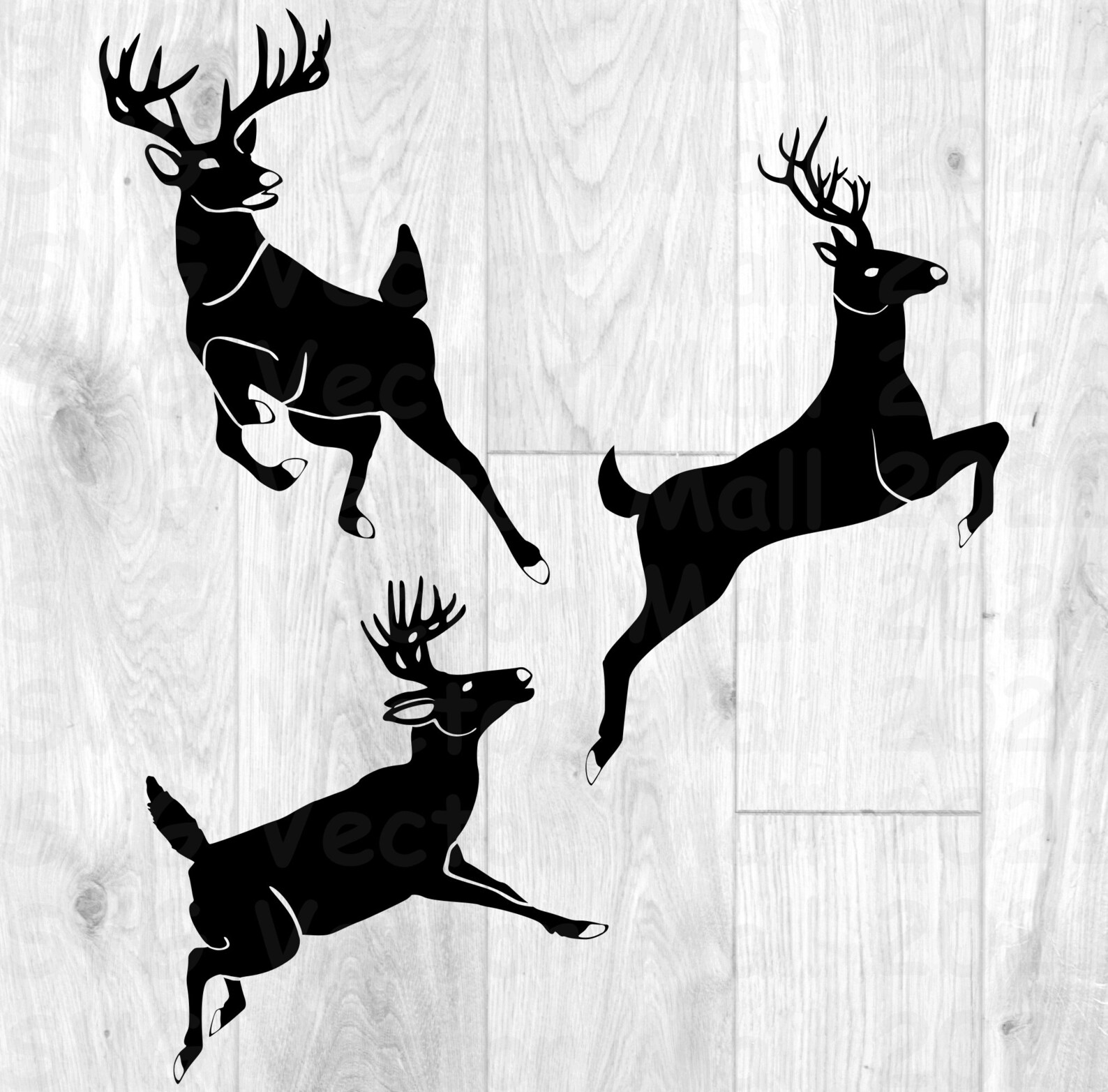 Jumping Deer SVG Buck SVG Stag Clipart Leaping Deer SVG - Etsy UK