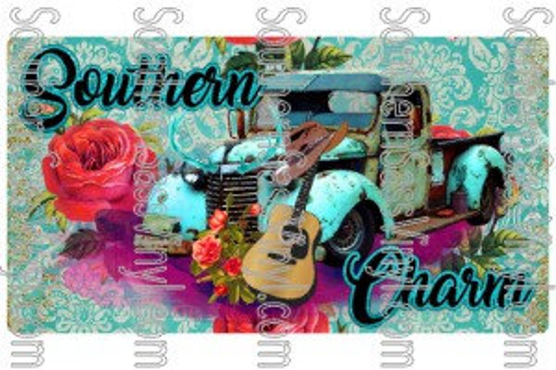 Southern Charm - Digital Download (sublimation, Transfer, Graphic ...