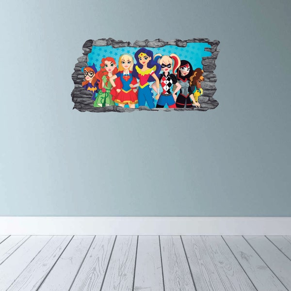 Super Hero Decal - Etsy